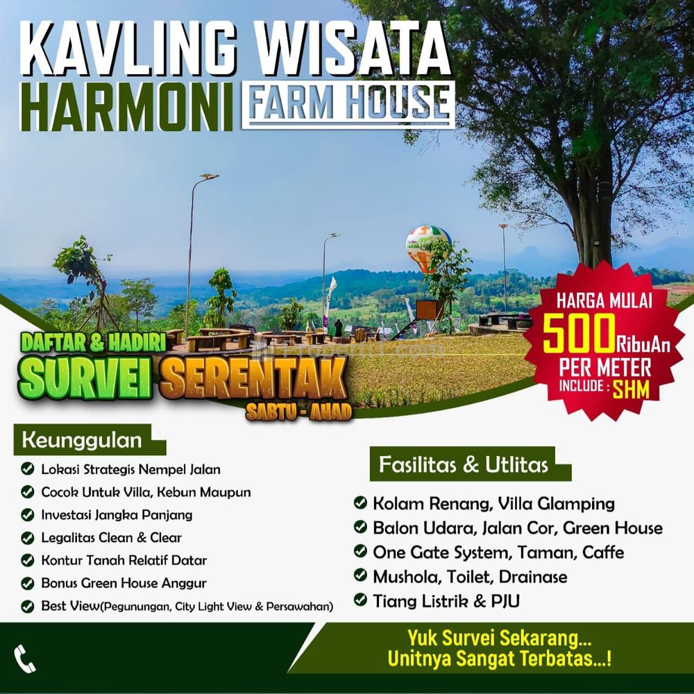 Jual Tanah di Bogor Tengah - Kota Bogor Butuh Uang Murah Tanpa Perantara Pemilik Langsung