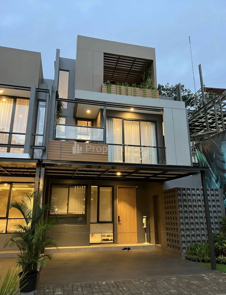 Sell - Launching Rumah Baru 3 Lantai Konsep Unik dengan Rooftop ...