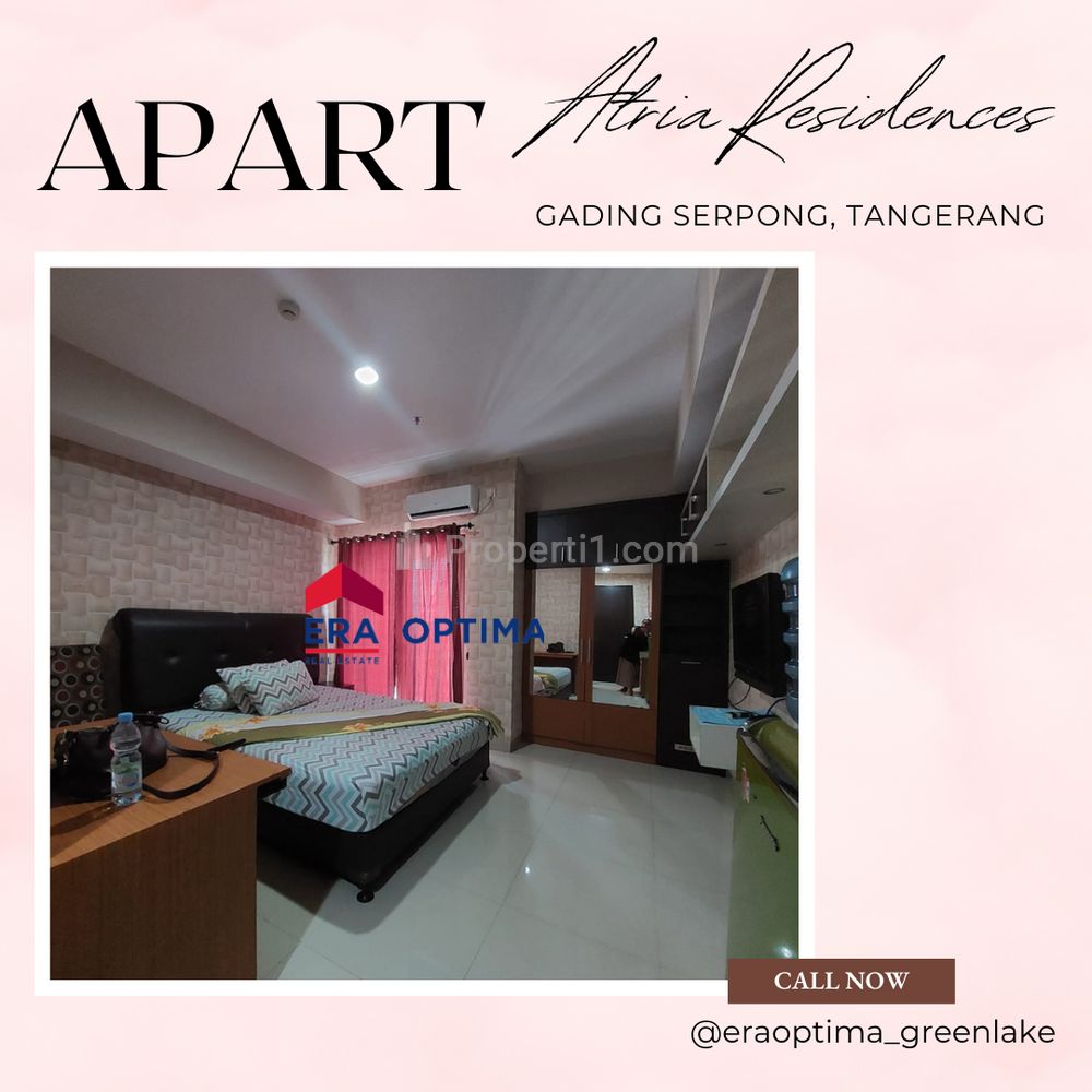Sewa Apartemen Atria Residences Gading Serpong Harian Bulanan Tahunan ...