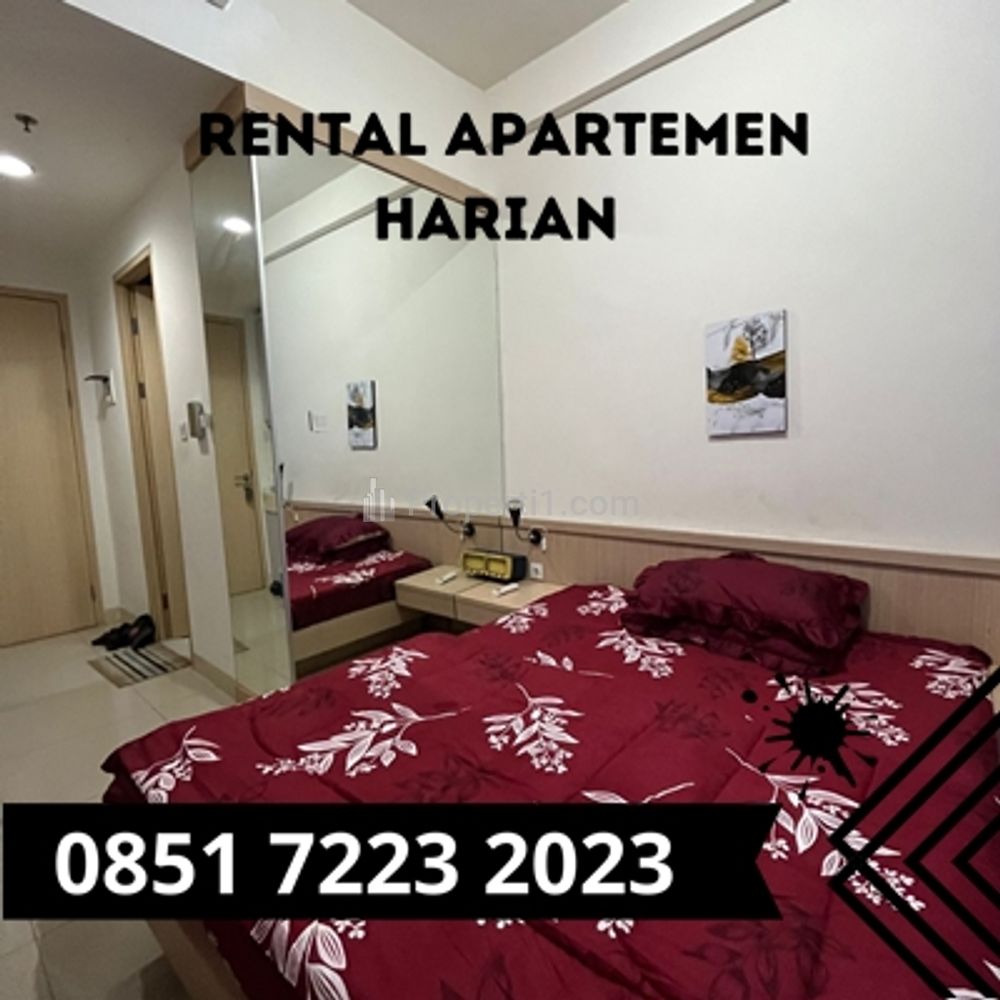 Sewa Apartemen Harian Treepark Serpong BSD City Tipe Studio Full ...