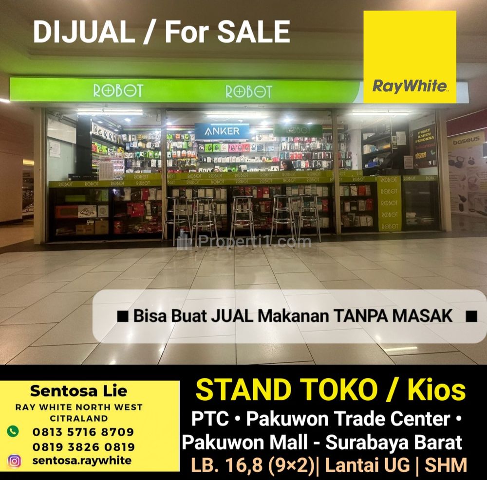 Dijual Kios / Stand Toko PTC Lantai UG - Pakuwon Trade Center - Akses ...