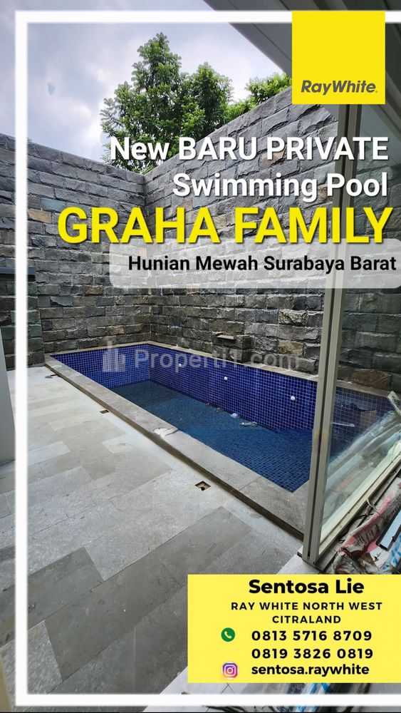Dijual Rumah Baru Graha Family Surabaya PRIVATE Pool FULL FURNISHED ...